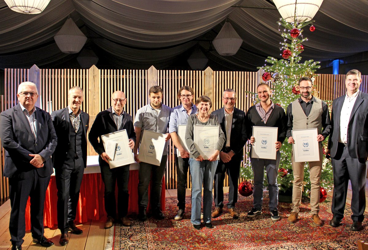 Ehrung Jubilare 2023 | Schiller